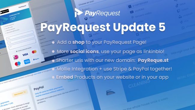 PayRequest Update 5 Released! - PayRequest