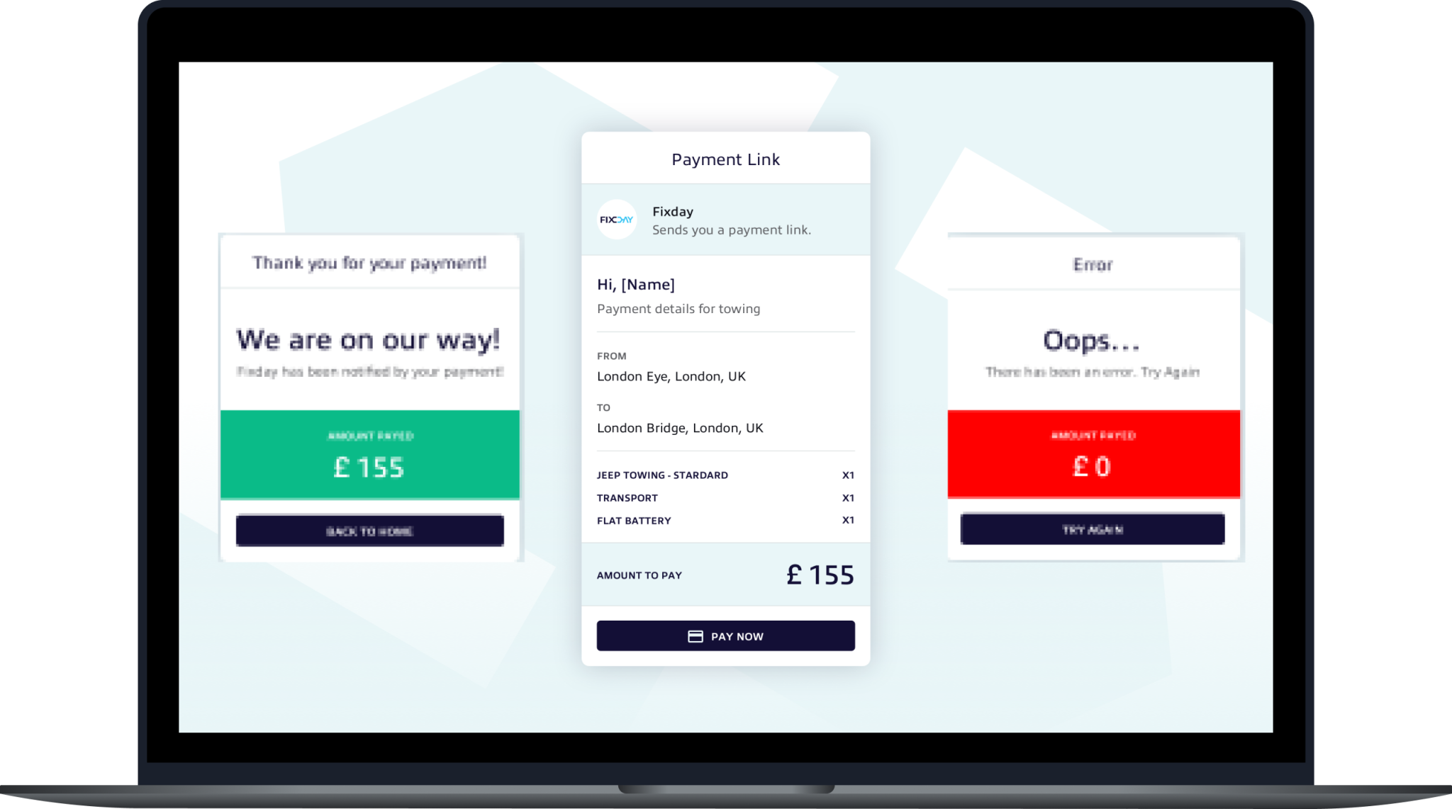 Custom Design - PayRequest