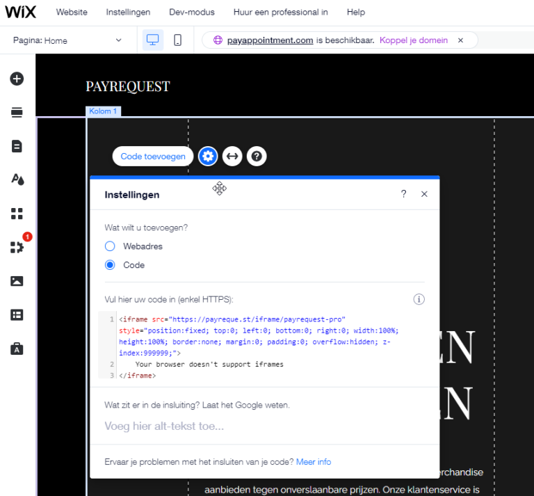 Online Store - PayRequest